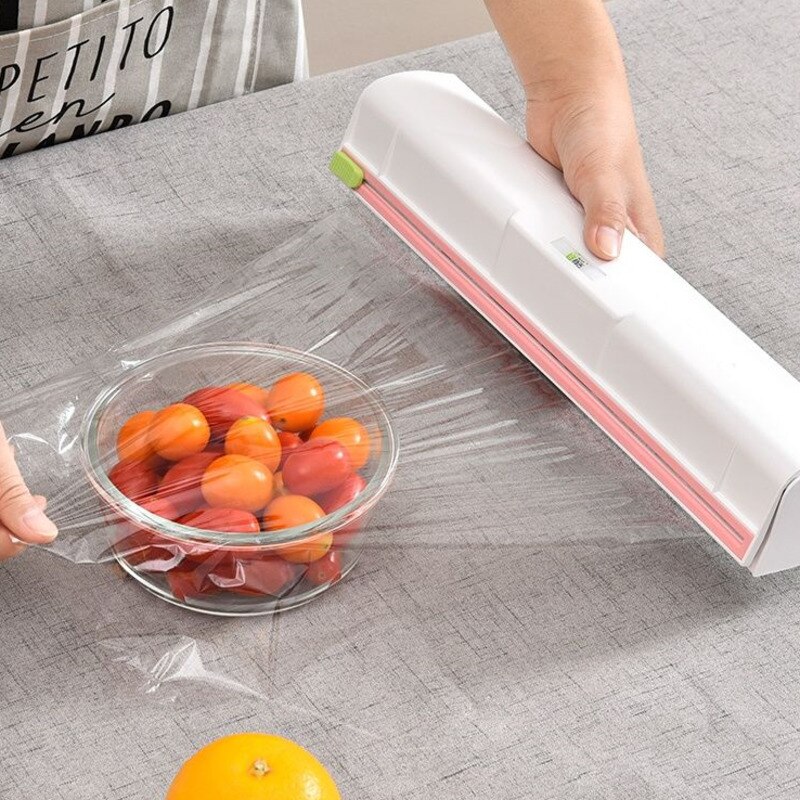 Kitchen Plastic Plastic Preservative Film Cutter C... – Grandado