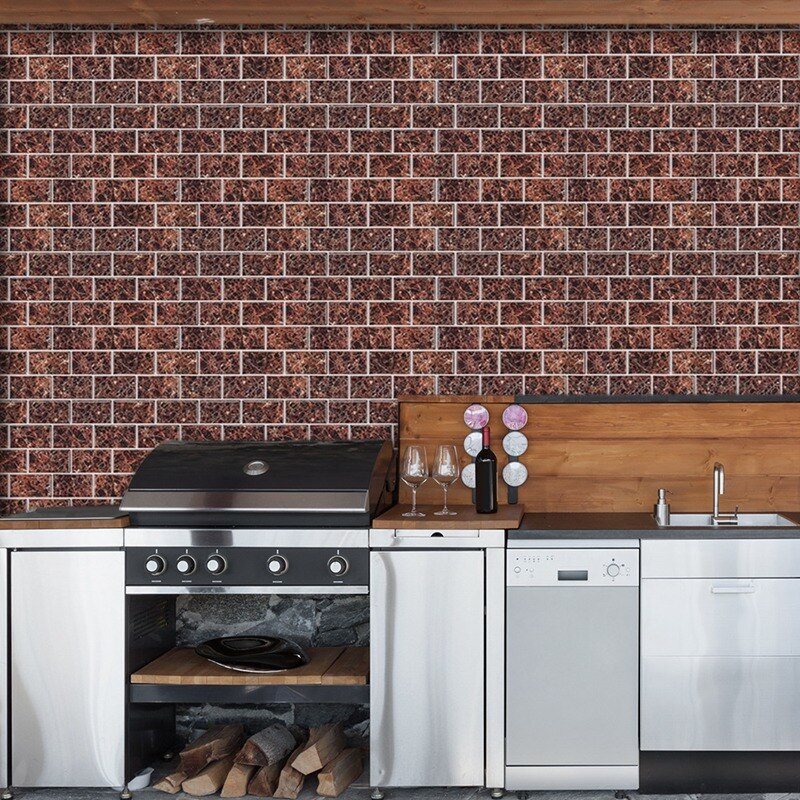 Funlife 3D DIY Home Kitchen Sticker Decor Waterpro... – Grandado