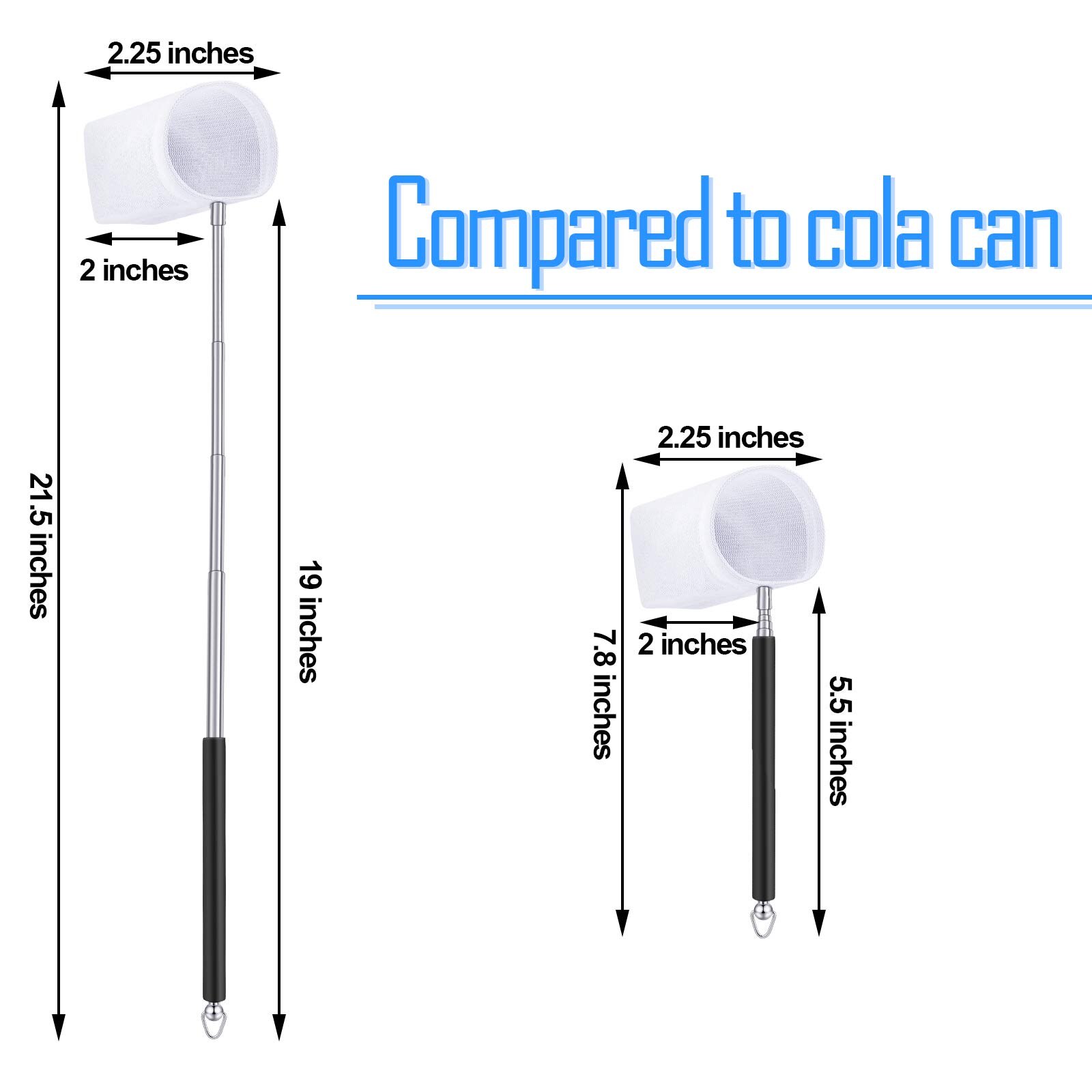 Fish Tank Shrimp Net Extendable Handle Shrimp Net ... – Grandado