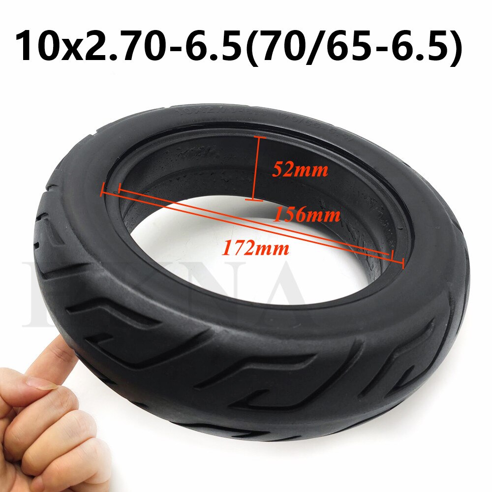 10x2.70-6.5 Tire 10 Inch Solid Tire 70/65-6.5 Thic... – Grandado