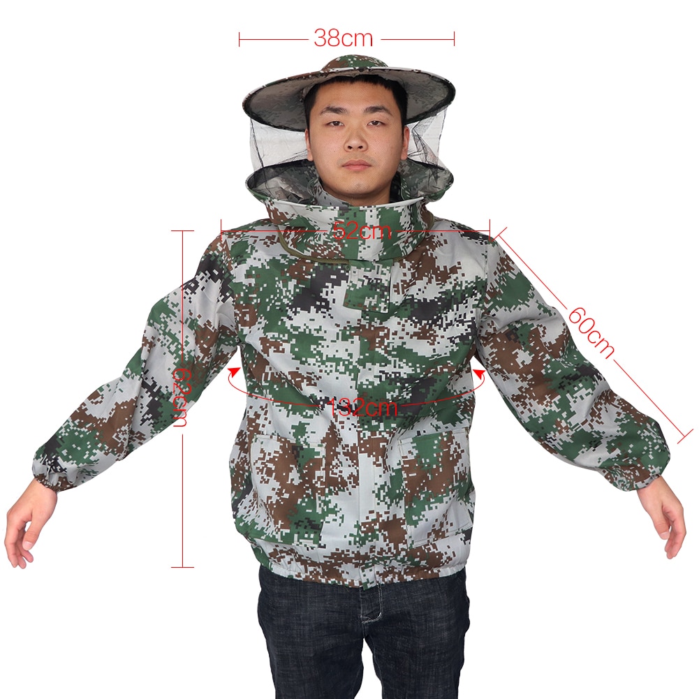 1 Pcs Beekeeper Jacket Suit Beekeeping Protective ... – Vicedeal