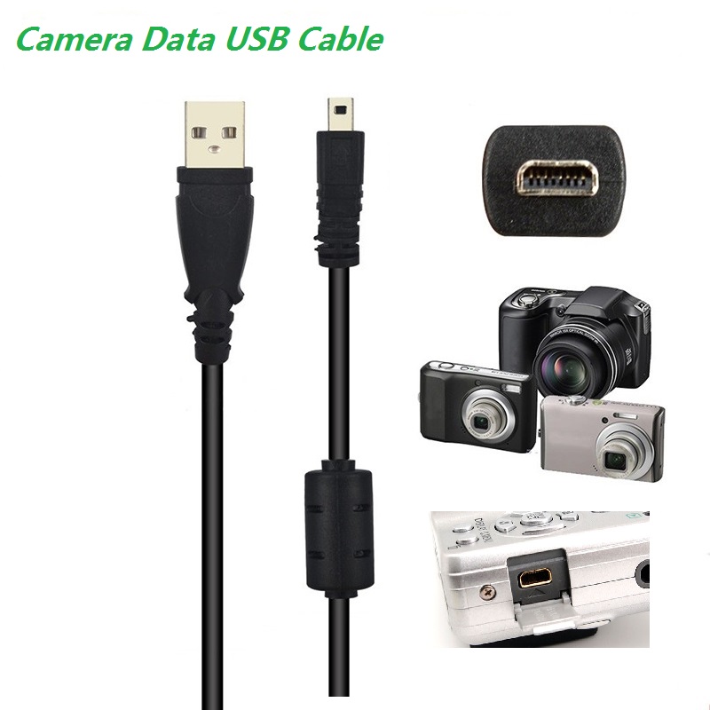 CAMERA data cable 1.2m 4FEET USB cable UC-E6 Data ... – Grandado