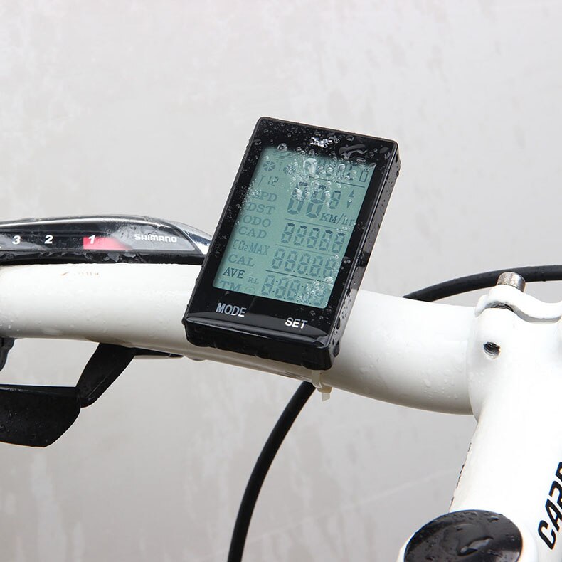 Waterproof Bicycle Bicycle Bicycle LCD Display Dig... – Grandado