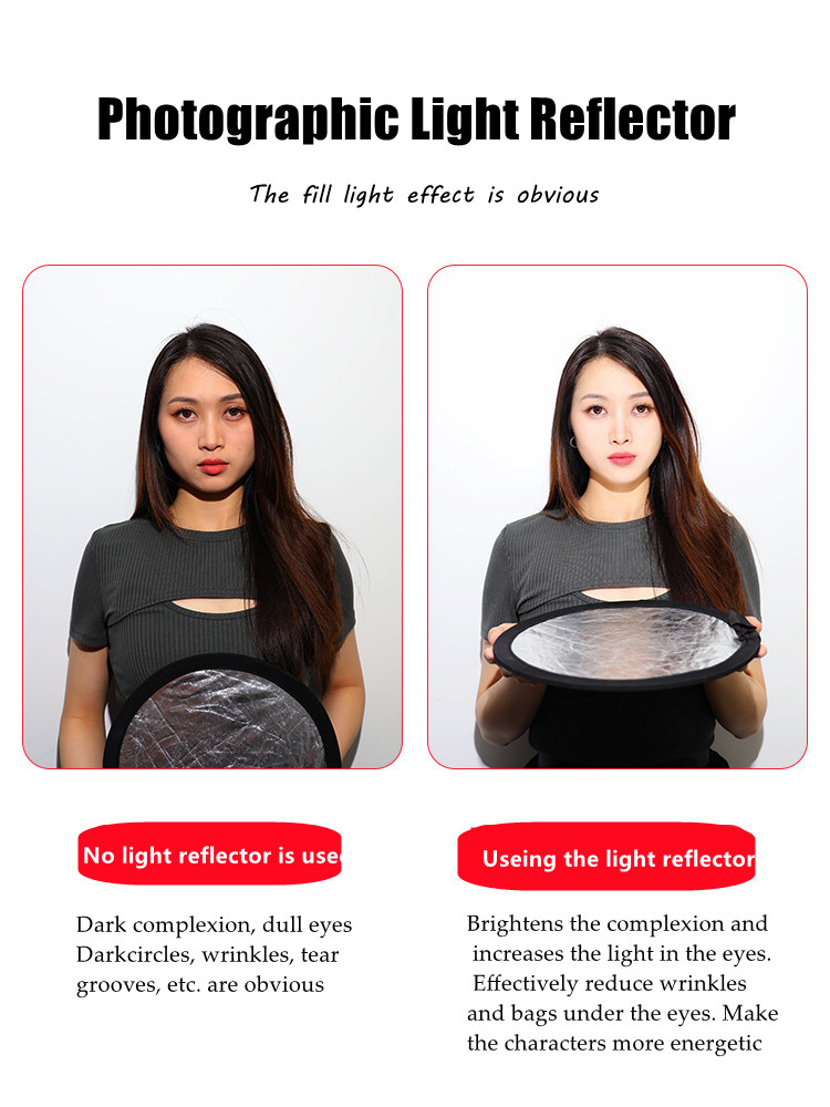 Photograph Reflector 30cm 2in1 Photos Photozone Ac... – Grandado