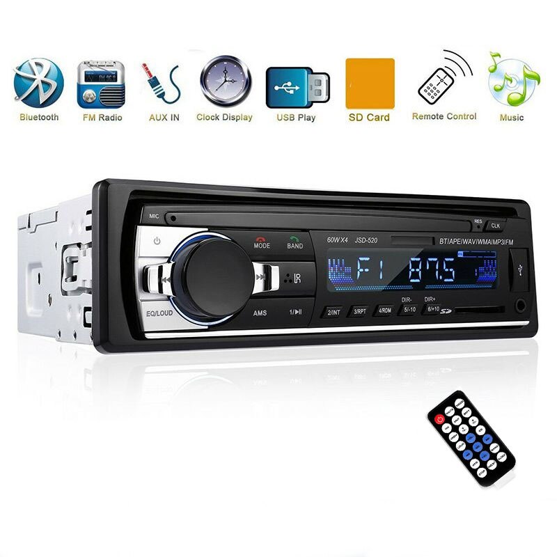 Car Radio Stereo Player Digital Bluetooth Car MP3 ... – Grandado