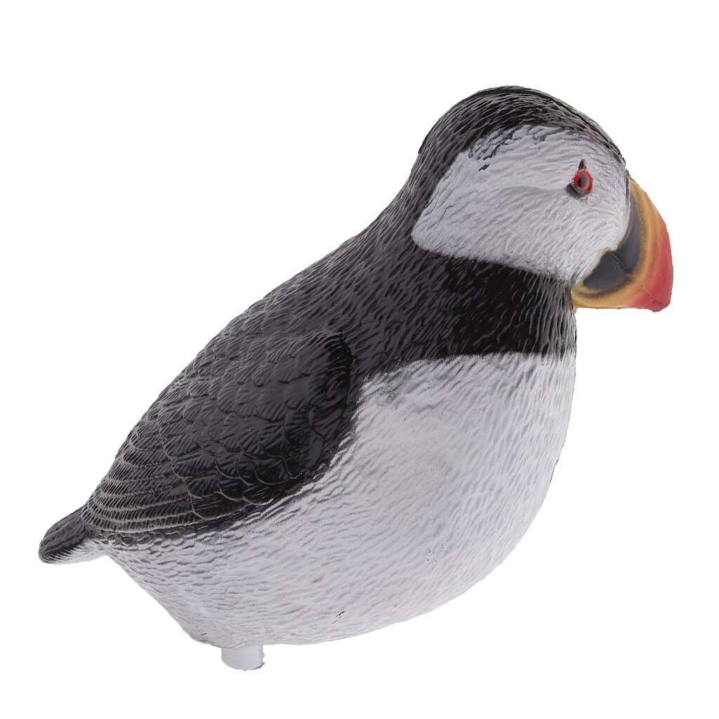 Plastic Puffin Birds Statue Garden Sculpture Indoo... – Grandado