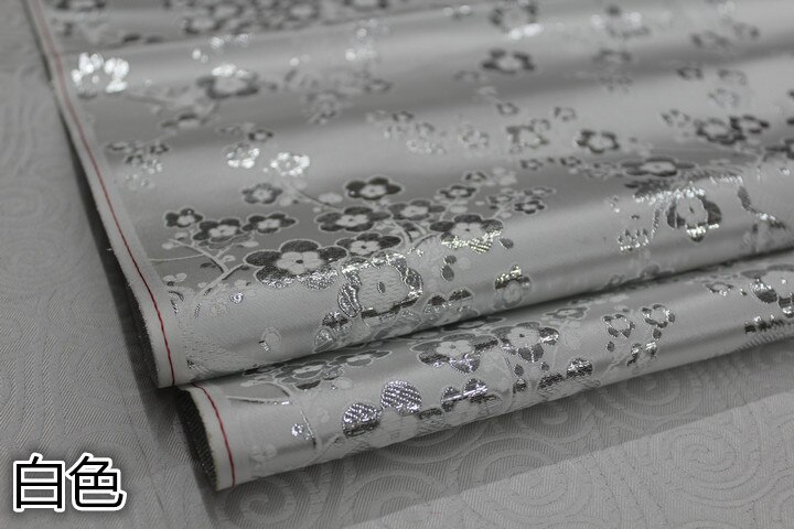 Breite 29 "Antike Jacquard Brokat Metallic Silk Tu... – Vicedeal