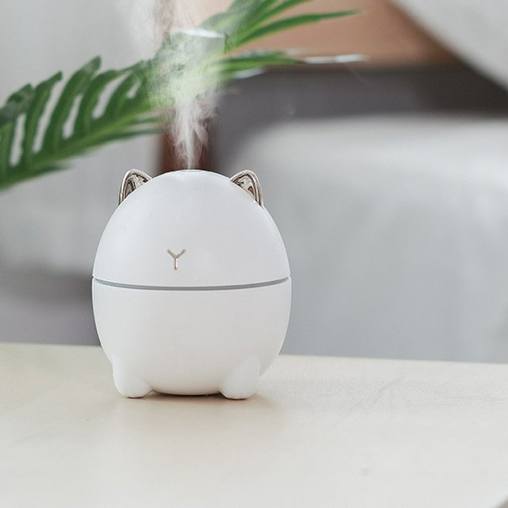 Cute Cat 200ml Mini USB Atomizer Humidifier with L... – Grandado