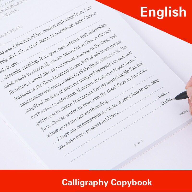 Writing Practice Copybook English Calligraphy Copy... – Grandado