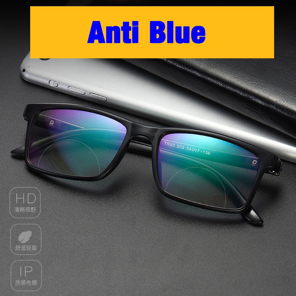 Unisex anti blåt lys bifokal presbyopi hyperopi br... – Grandado