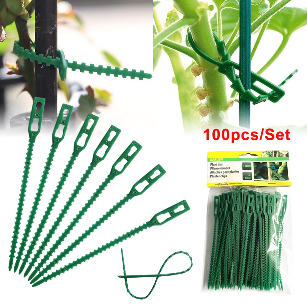 100PCS Tree Ties Adjustable Plant Ties Garden Ties... – Grandado