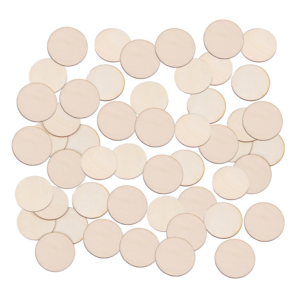 Tiny Durable Diy Wooden Wafer Wood Wafer DIY Wood ... – Grandado