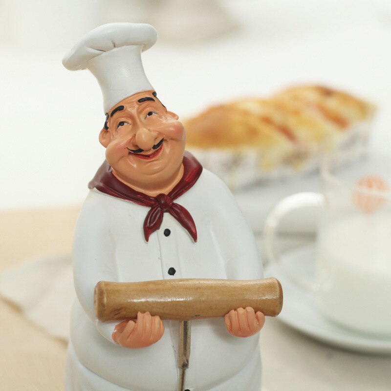European Retro Resin Chef Function Small Decoratio... – Vicedeal