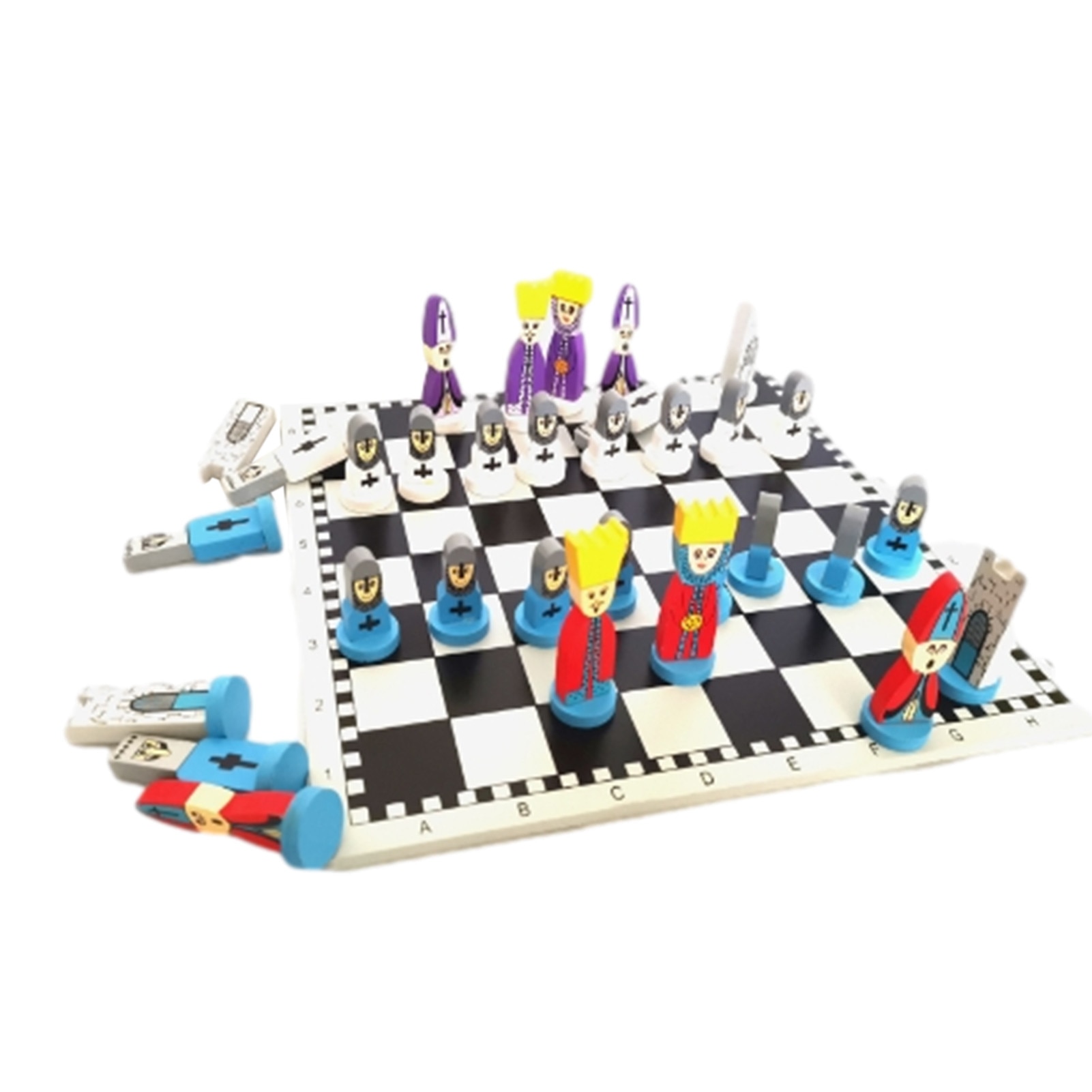 Wooden Chess Set Chess Board and Crafted Chess Pie... – Grandado