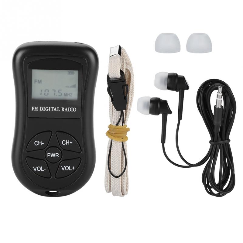 LCD Display Persönliche Mini Digital FM Radio mit ... – Vicedeal