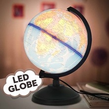 LED light World Earth Globe Map Geography Educatio... – Grandado