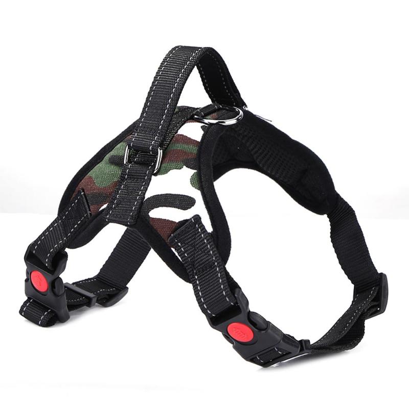 Nylon Heavy Duty Dog Pet Harness Collar Adjustable... – Grandado