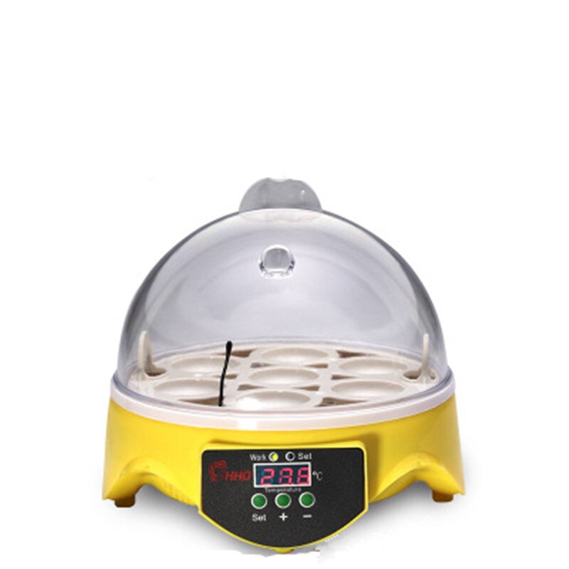 220v mini 7 egg automatisk inkubator fjærkre inkub... – Grandado
