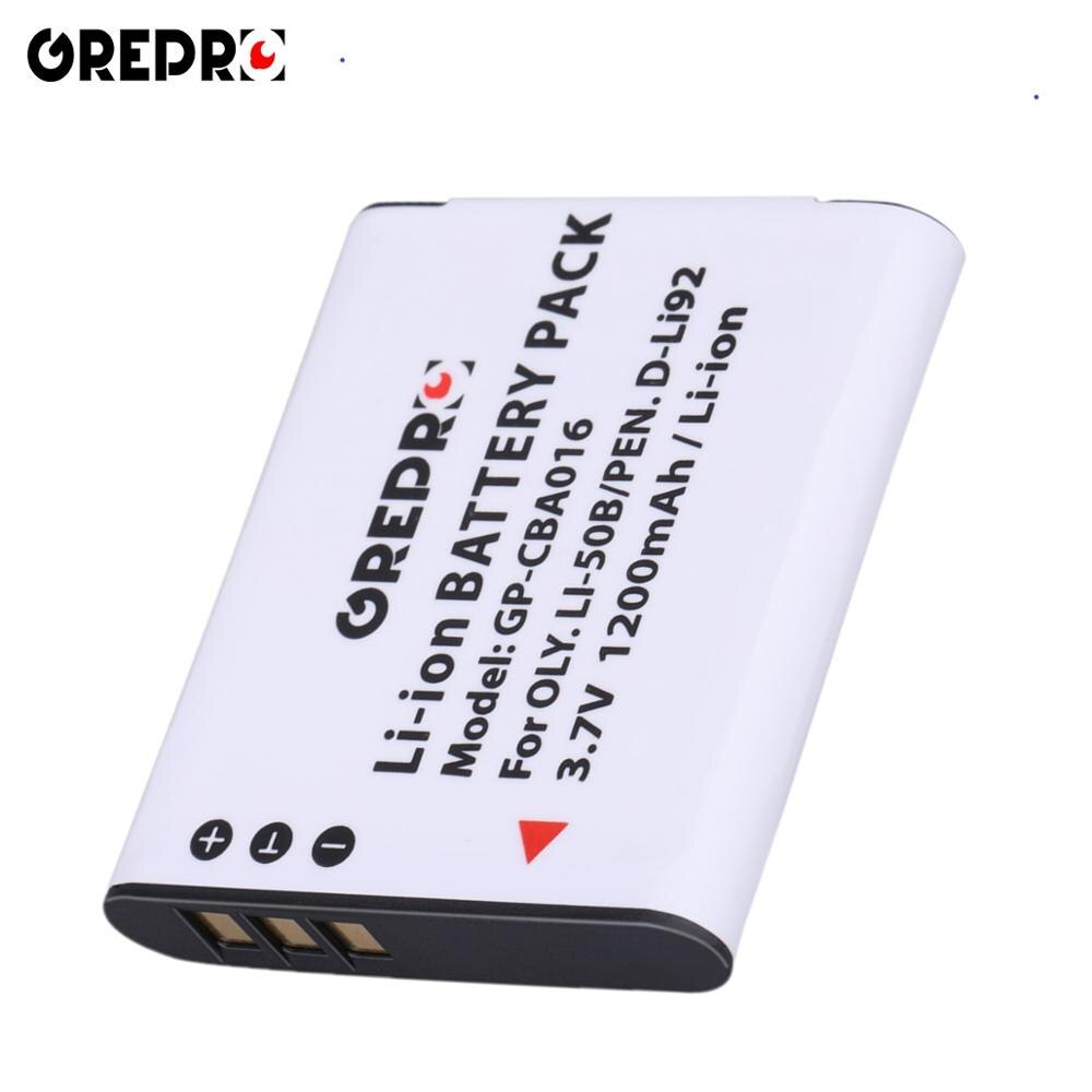 1Pc 1200mAh Li-50B D-Li92 Li50B battery for Olympu... – Grandado