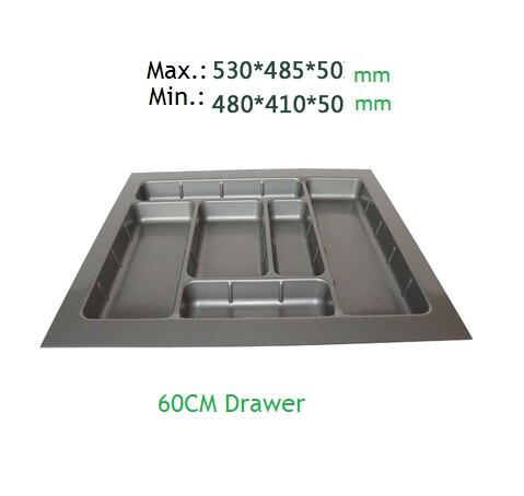 45cm-60cm Sizing ABS Plastic Cuttable cutlery tray... – Grandado