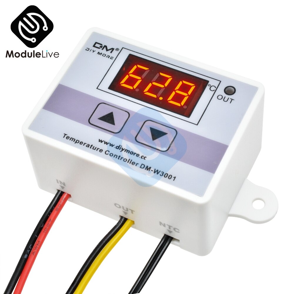 W3001 Temperatuurregelaar Digitale LED AC 90-250V ... – Vicedeal