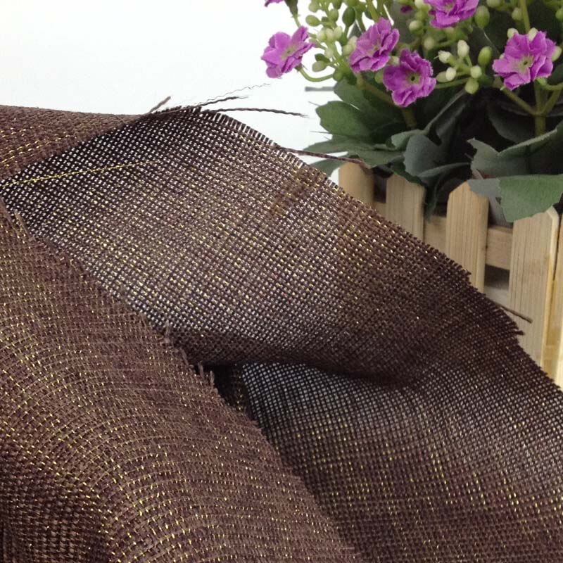 Jute Linnen Look Metallic Stof, Tafelkleed Stof, T... – Grandado