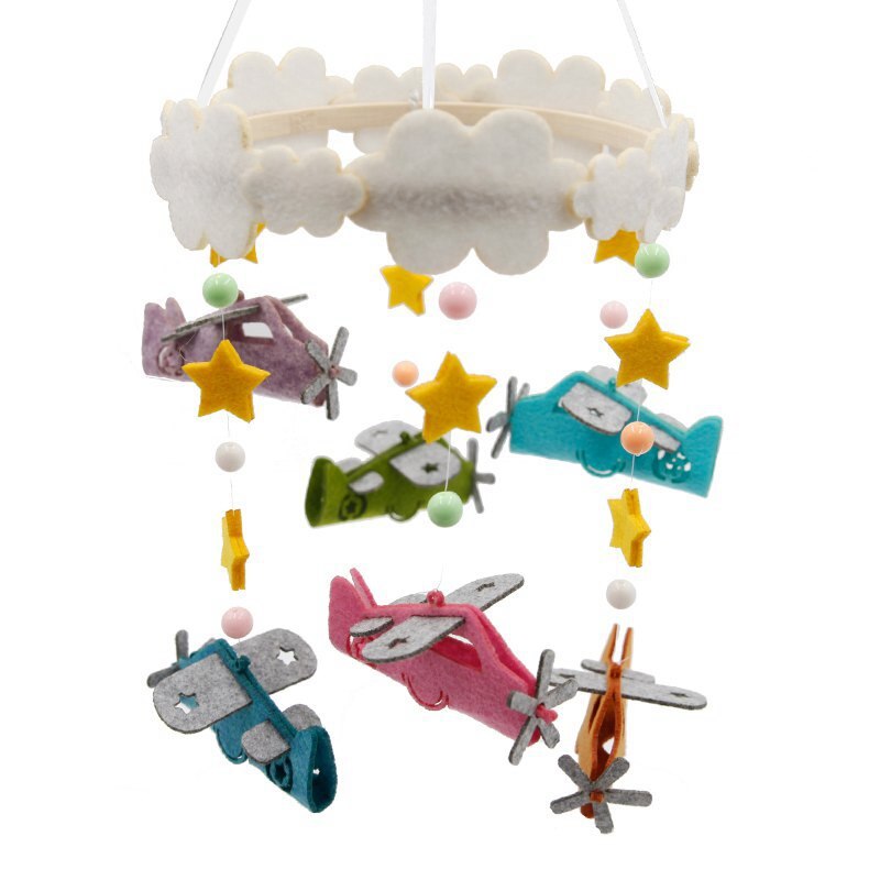 DIY Craft Aircraft Aeolian Bells Baby Bed Ornament... – Vicedeal