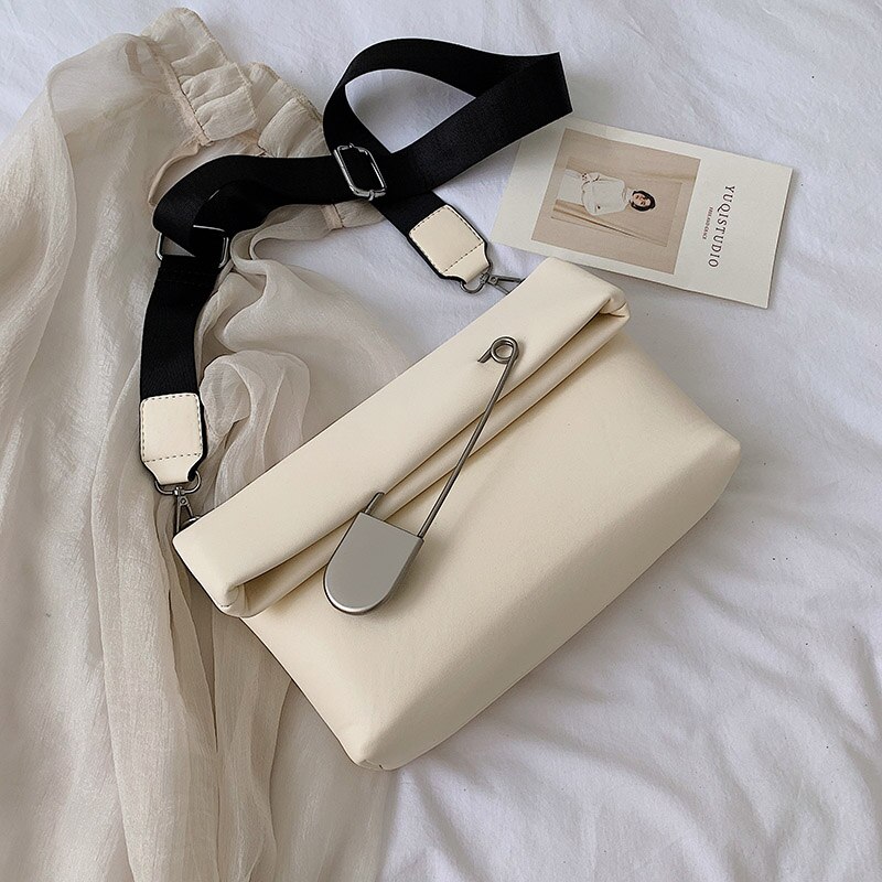 Lederen Vrouwen Handtassen Mode Brede Band Vrouwel... – Vicedeal