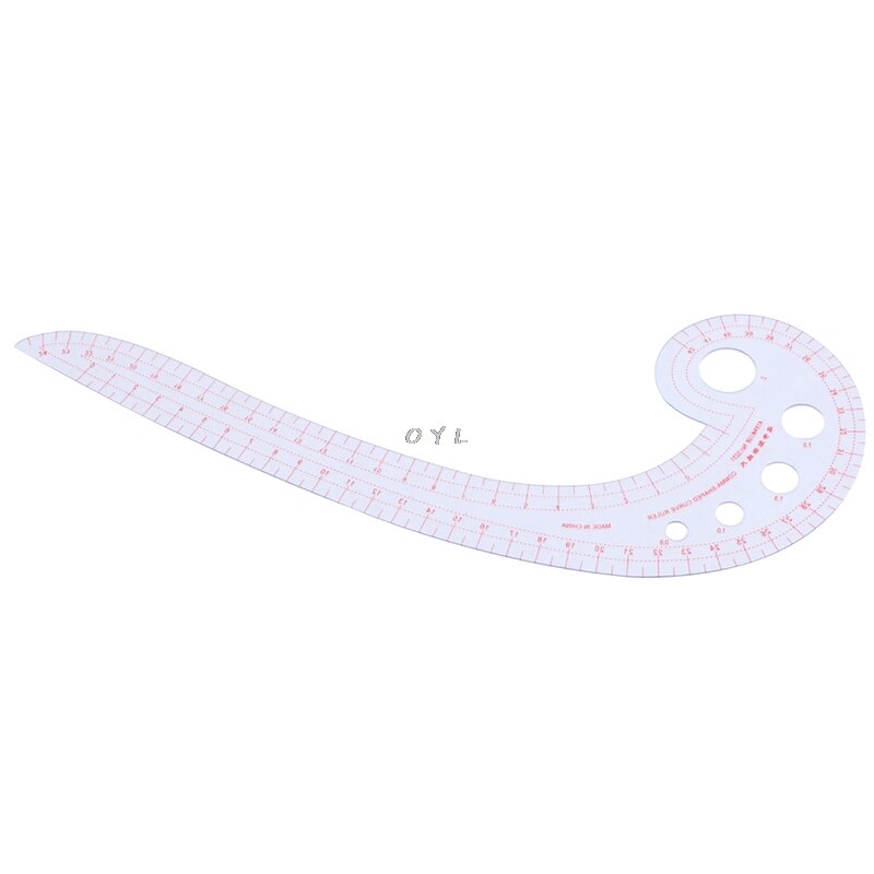 Sewing Ruler Comma Shaped French Curve Plastic Tai... – Vicedeal