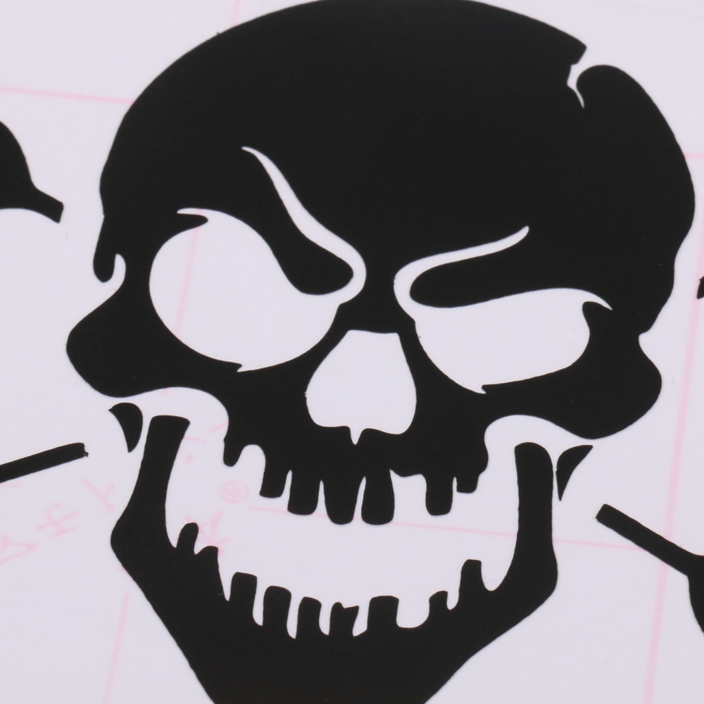 Waterproof Skull Vinyl Decal Sticker for Truck Doo... – Vicedeal