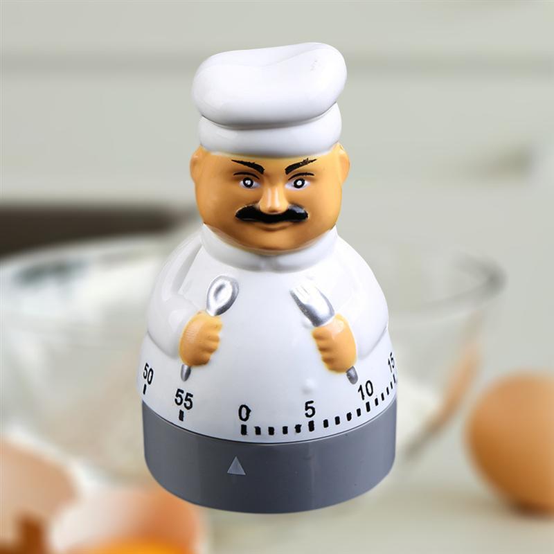 1PC Timer Plastic Chef Shape Premium Durable Kitch... – Grandado