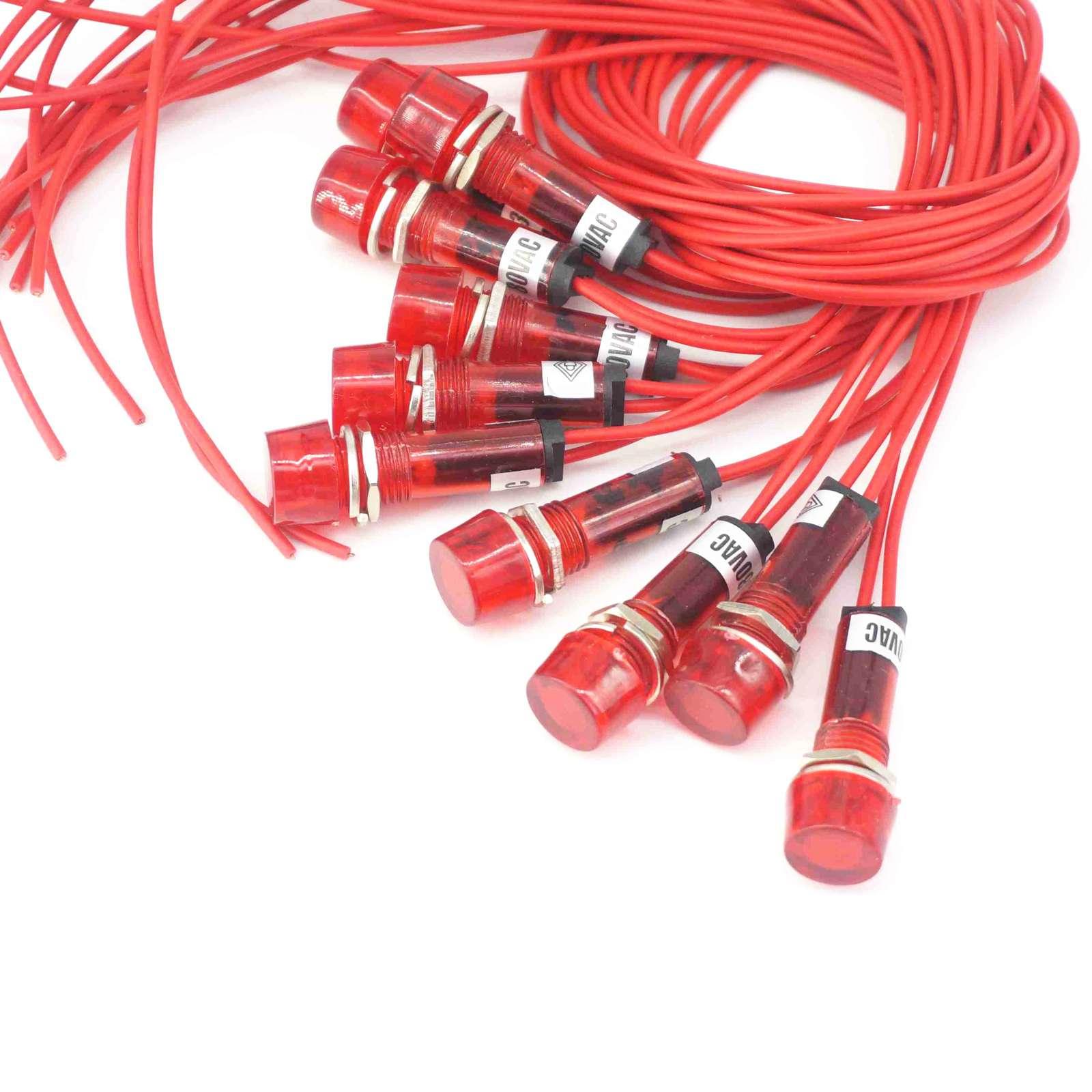380V Red Indicator Lamp Signaal Schakelaar Licht S... – Grandado