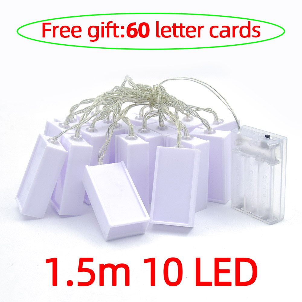 AIFENG 1.5m 3m DIY Letter Light String Happy Birth... – Grandado