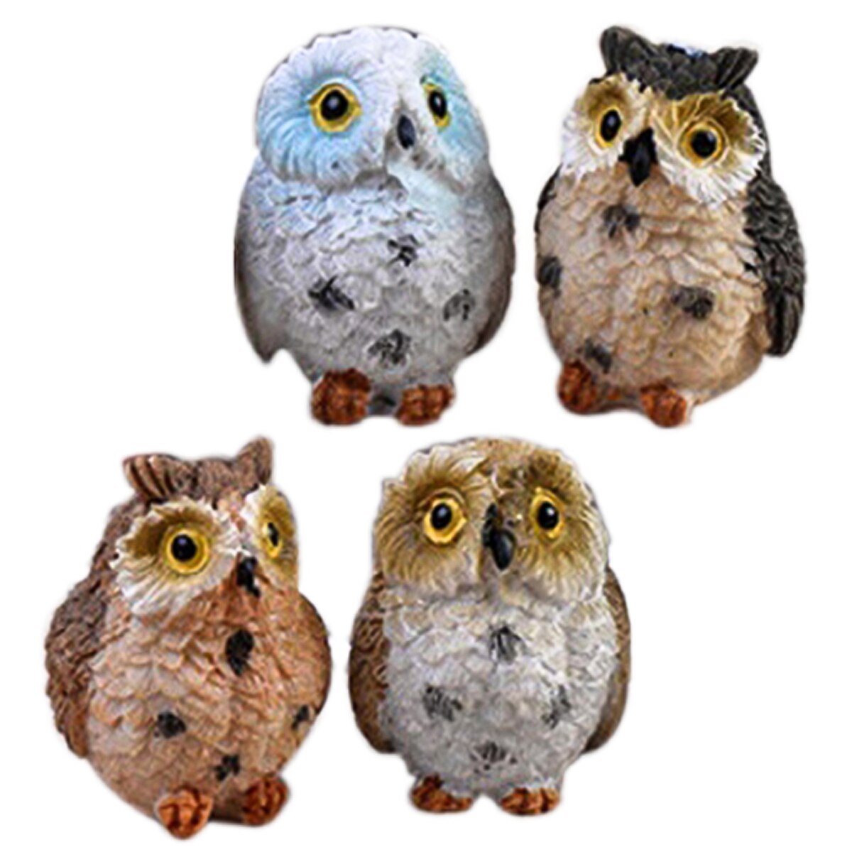 Landskap ugle dukke harpiks fe hjem hage diy dekor... – Grandado