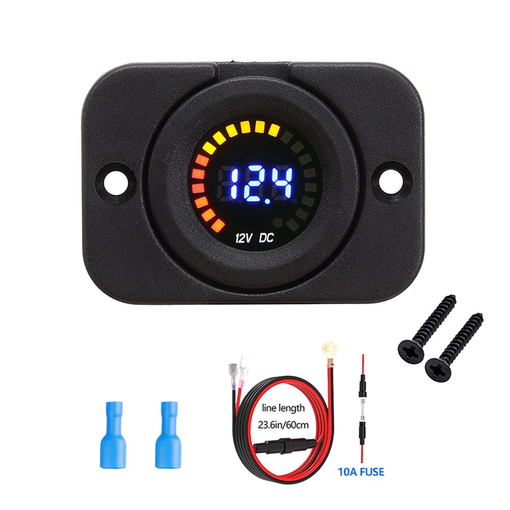 Digital Panel Voltmeter Led Display Electric Volta... – Grandado