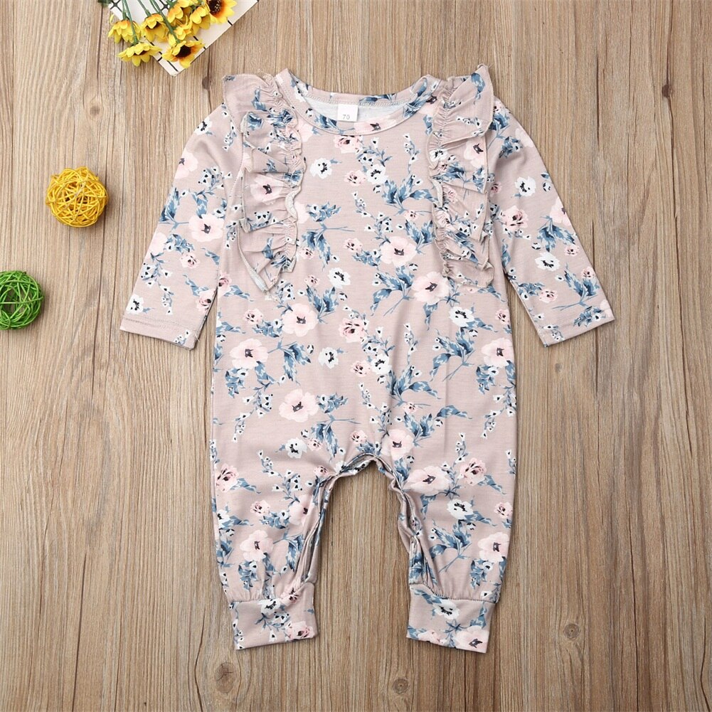 0-24M Baby Meisjes Zus Kleding Bloemen Romper Jurk... – Grandado