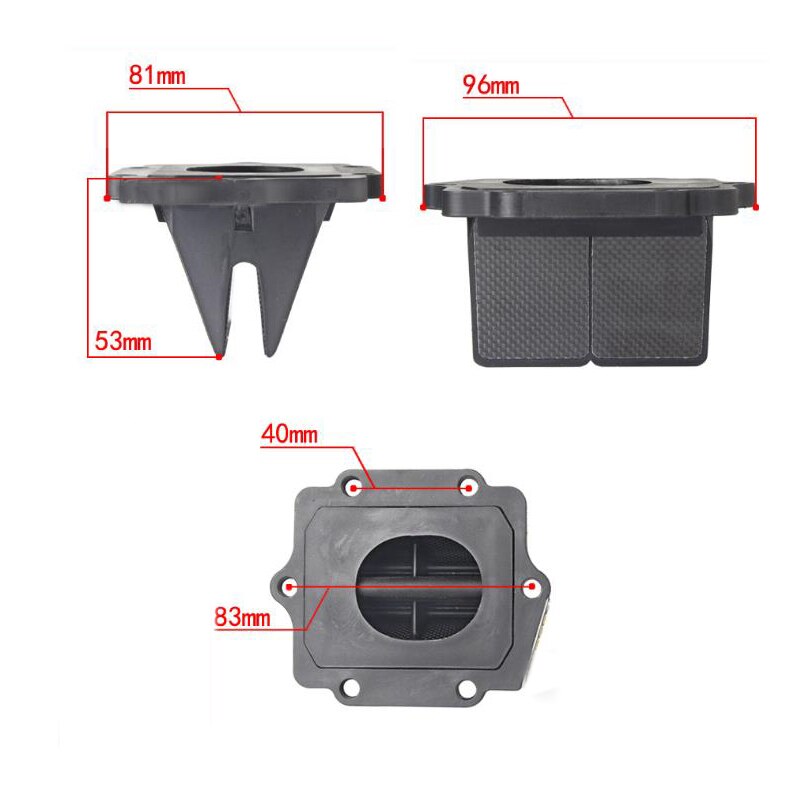 Motorcycle Intake Reed Valve Carbon Fiber For Kawa... – Grandado