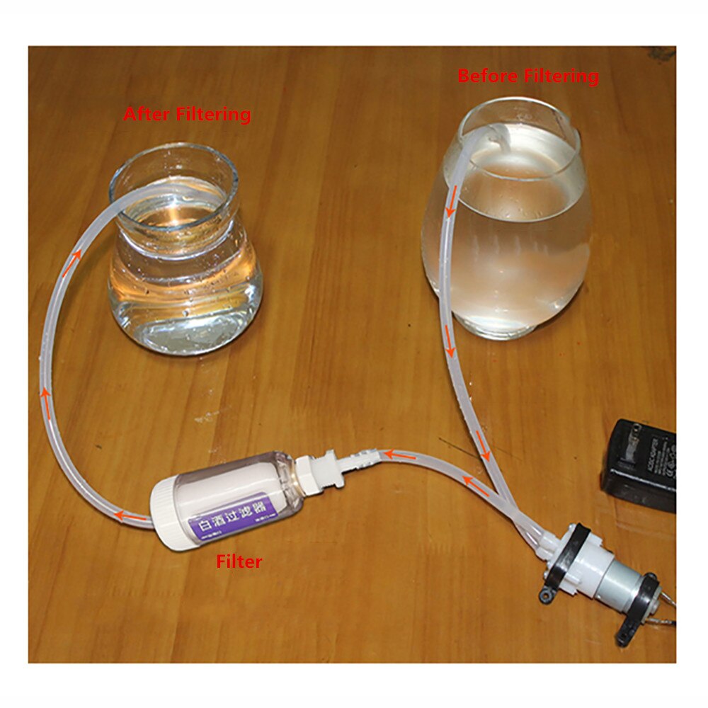 Huishoudelijke Mini Elektrische Liquor Filter 0.2μ... – Vicedeal