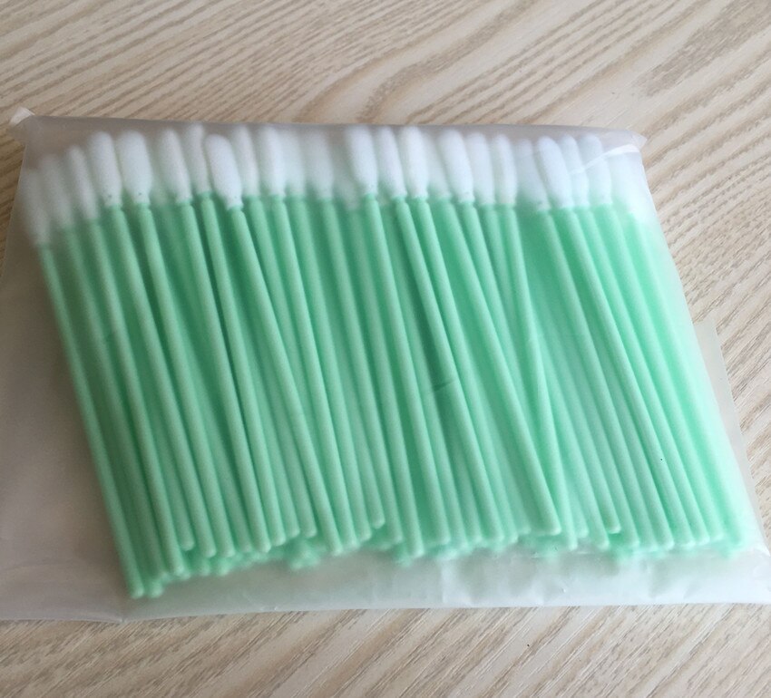 100 Swabs , Flexible Head sponge foam cleaning swa... – Grandado