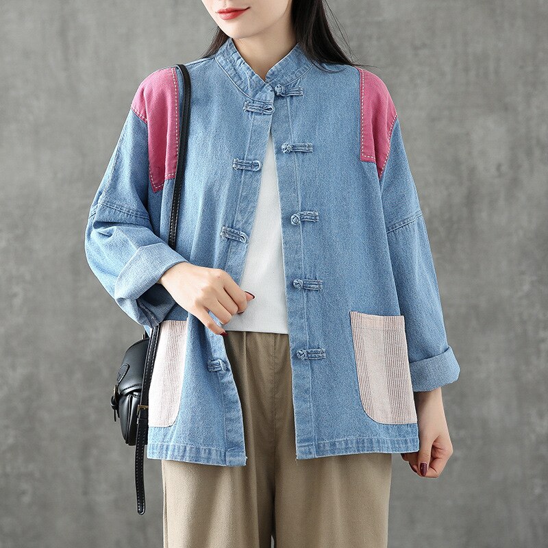Traditional Chinese Tops for Women Streetwear Card... – Vicedeal