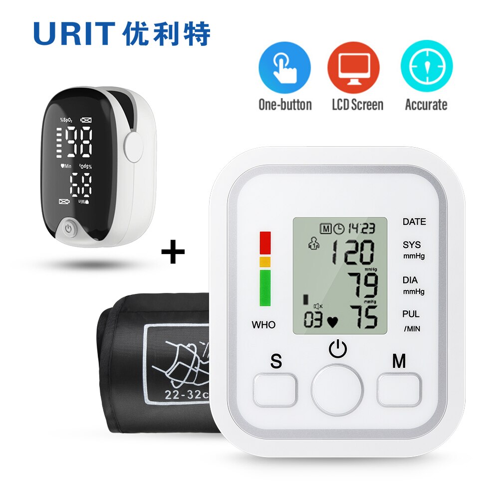 Home Upper Arm Automatic Digital Blood Pressure Mo... – Grandado