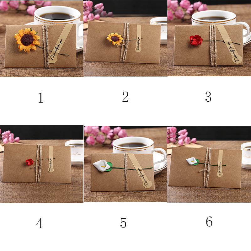 Handmade Birthday Small Greeting Card Retro Kraft ... – Grandado