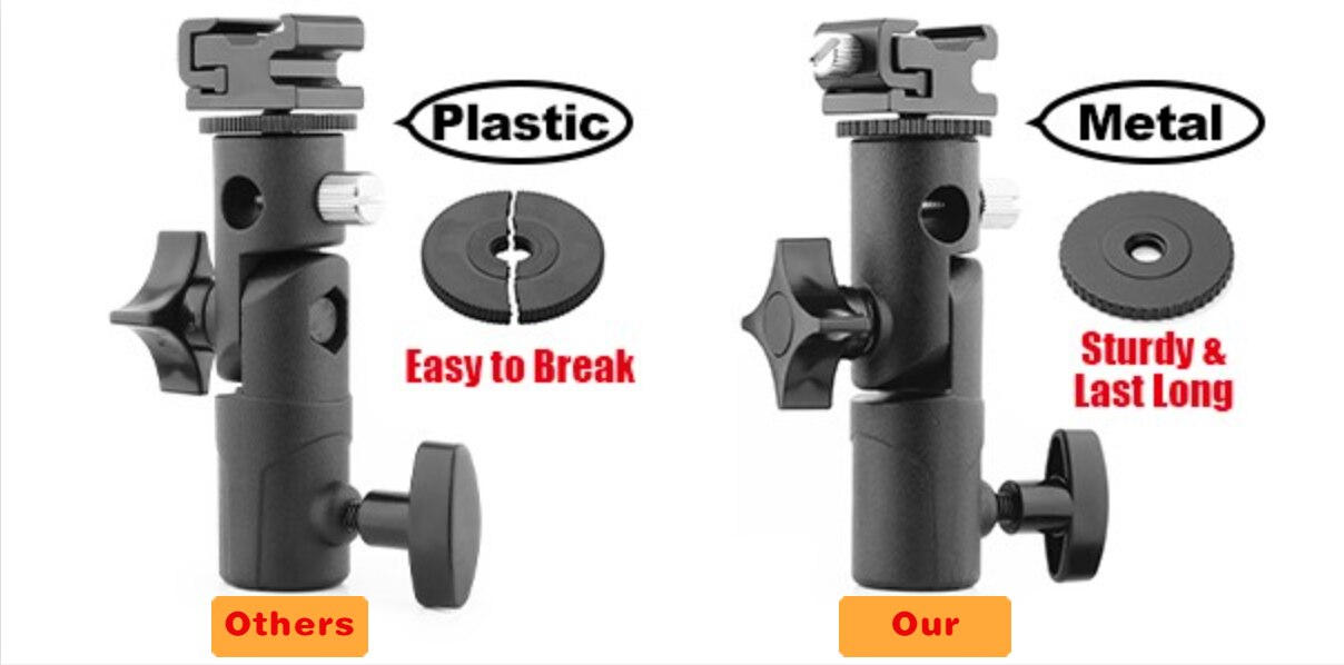 Camera Flash Speedlite Mount Swivel Light Stand Br... – Vicedeal