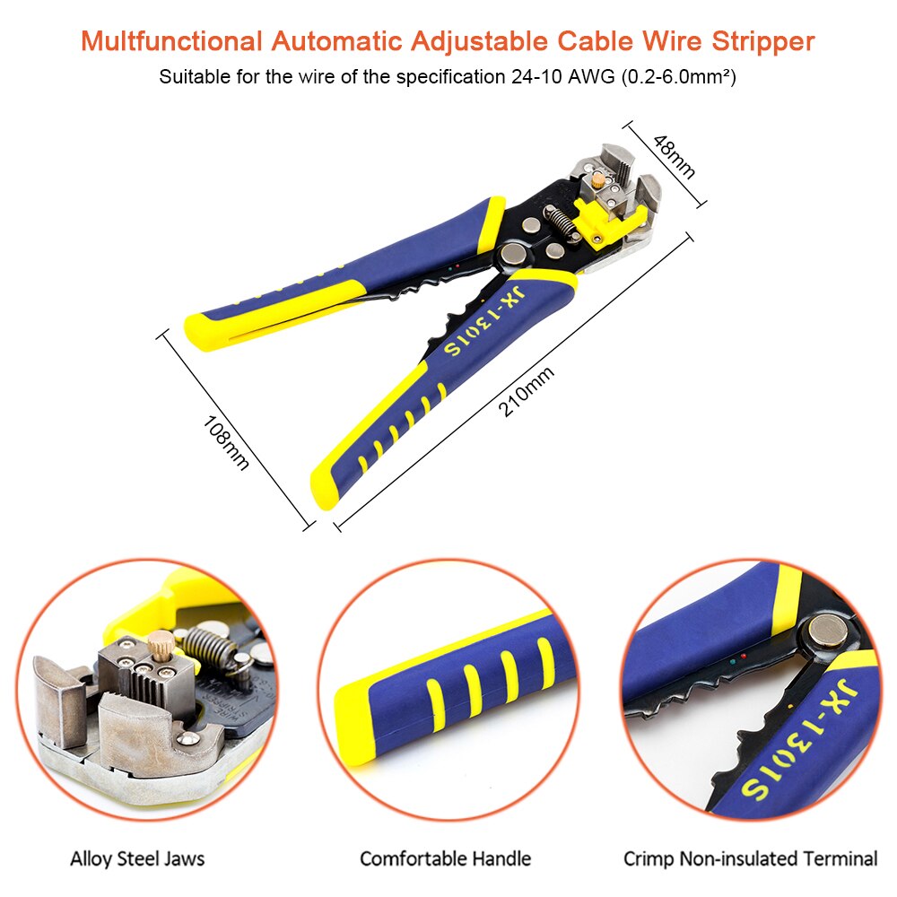 Wire Crimpers Crimping Tool Wire Strippers Enginee... – Grandado
