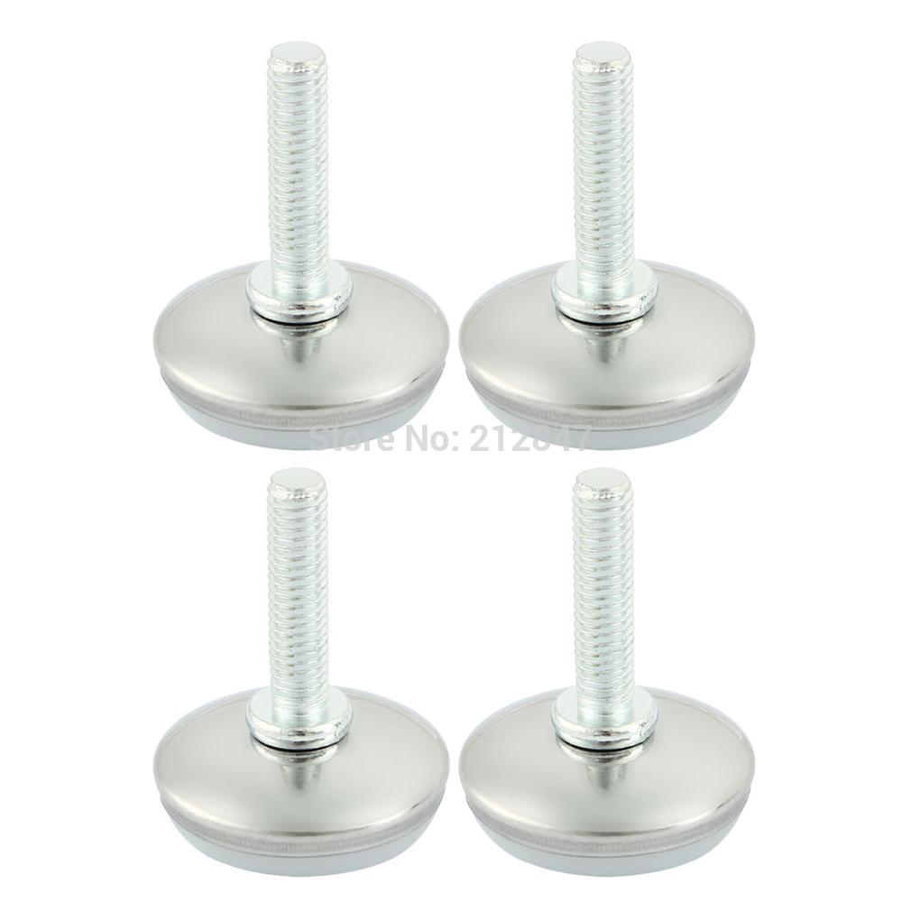 White Plastic Base M8 x 23mm Leveling Feet Foot Mo... – Grandado