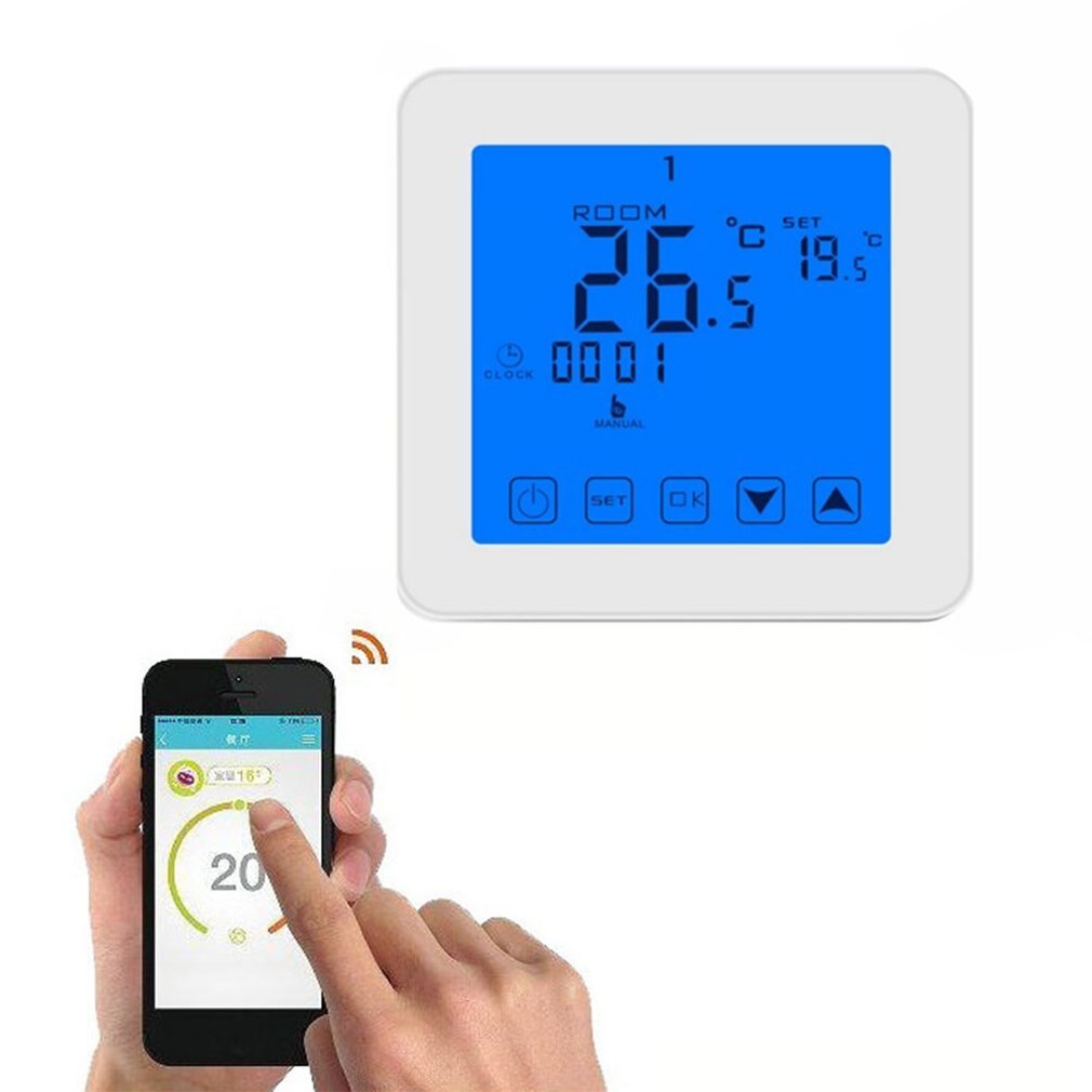 Large Touch Screen Programmable Electric Heating T... – Grandado