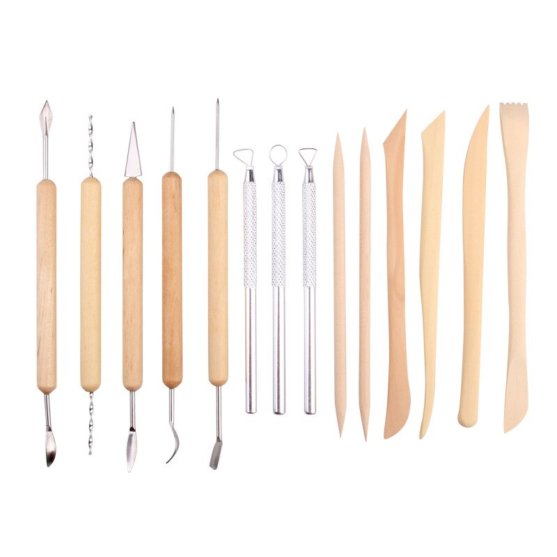 14pcs Clay Sculpture &amp; Ceramics Tool Set With Canv... – Grandado