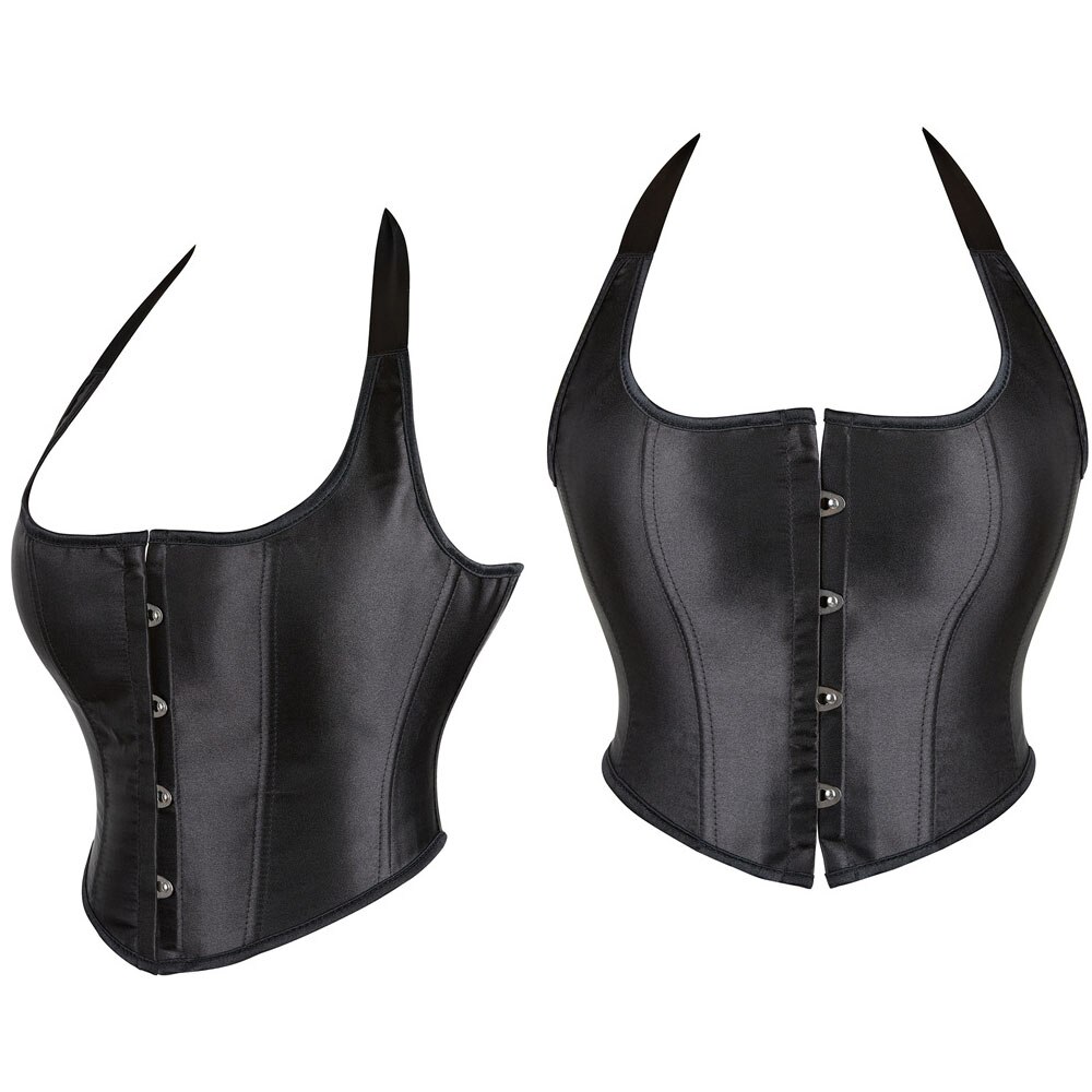 Women Corset Bright Satin Women Camouflage Steampu... – Vicedeal