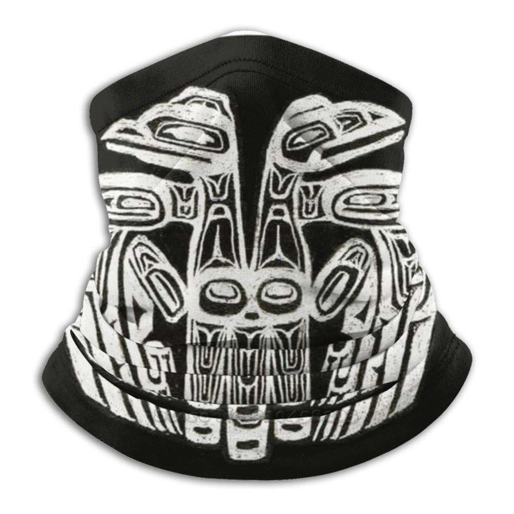 Raven And Rook Haida Neg Image Scarf Bandana Headb... – Vicedeal
