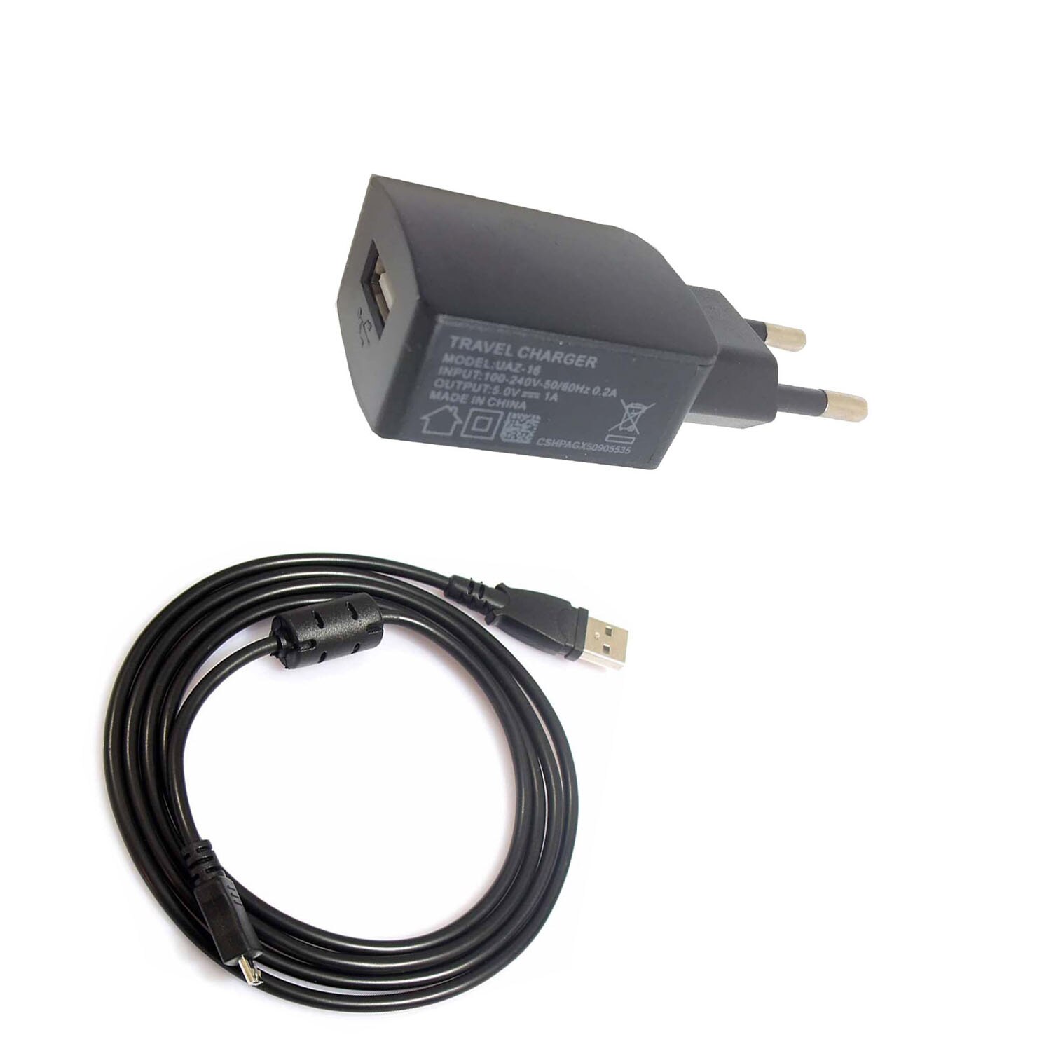 Usb Ac Power Adapter Camera Batterij Oplader Kabel... – Vicedeal